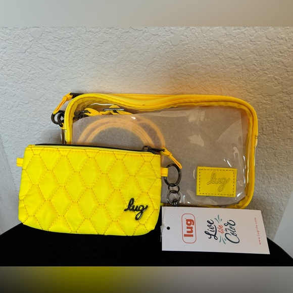 Bags | Lug Coupe Xl Cv Metro Xl In Yellow | Poshmark